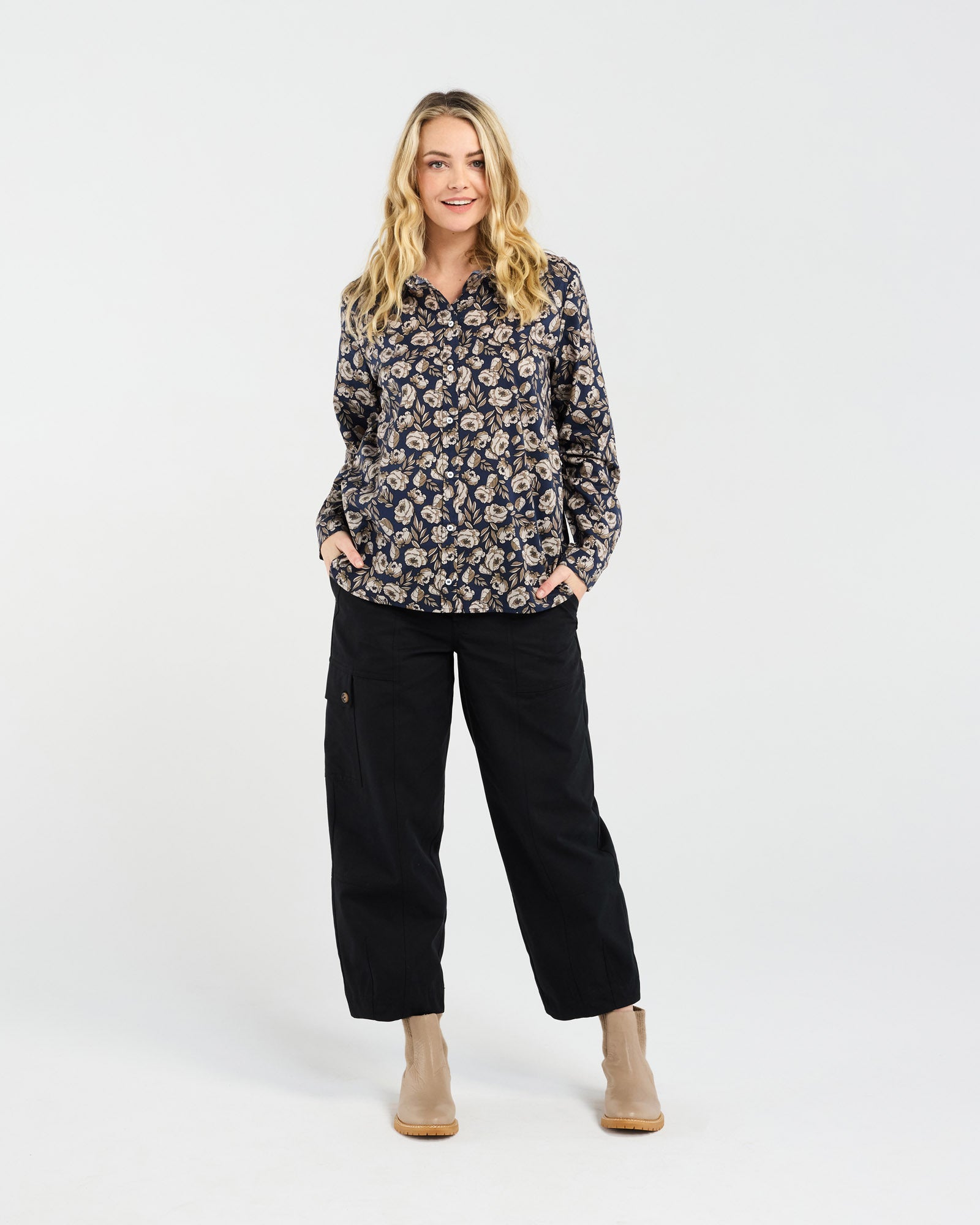 Zara Rose Shirt – Blackstone Clothing